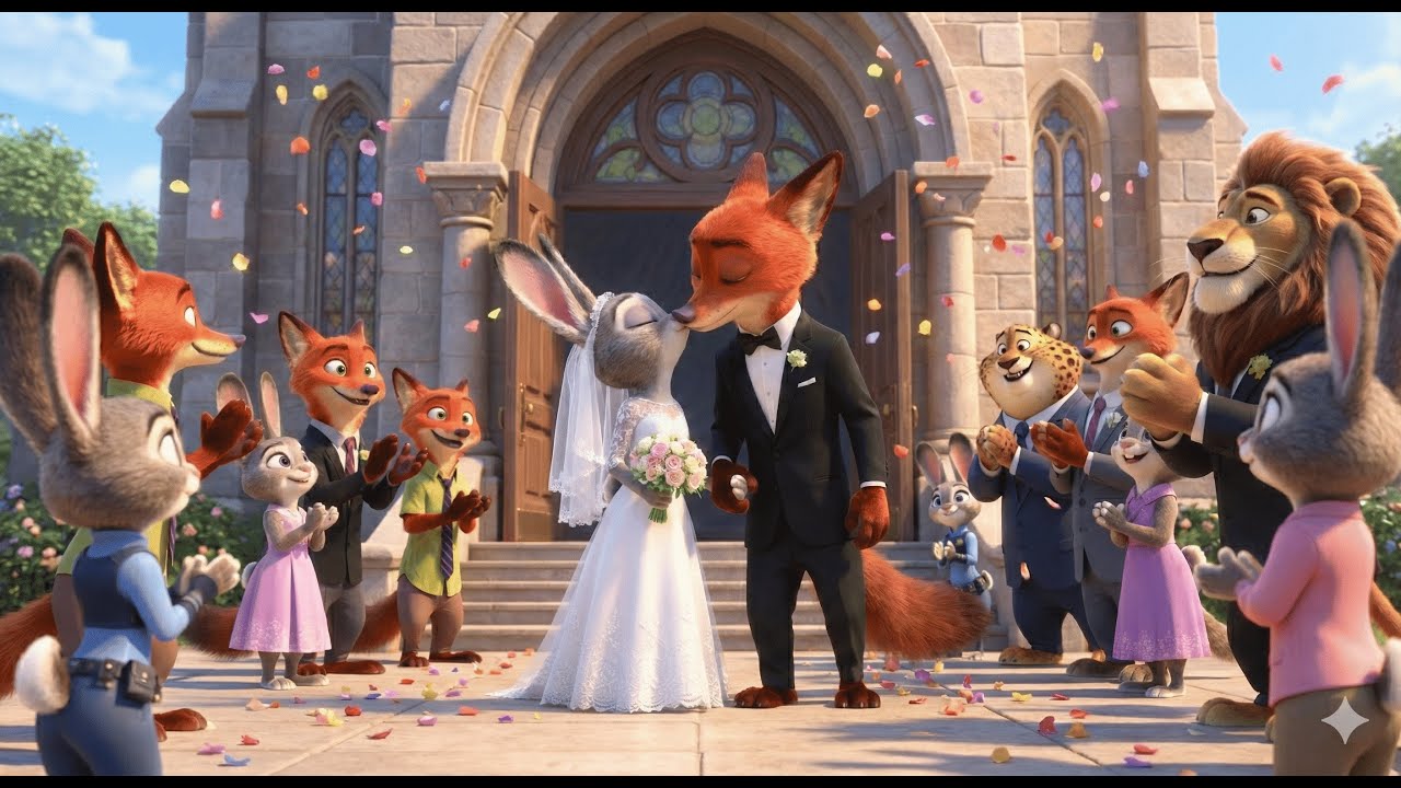 Wedding of Judy & Nick 💍🦊🐰 | Zootopia 2 (Music Video) - YouTube