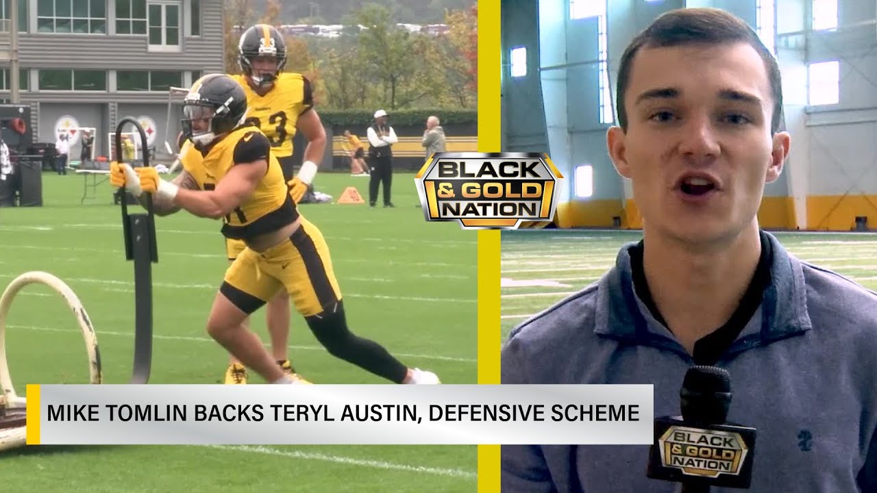 Mike Tomlin backs Teryl Austin, defensive scheme | WTAJ - YouTube