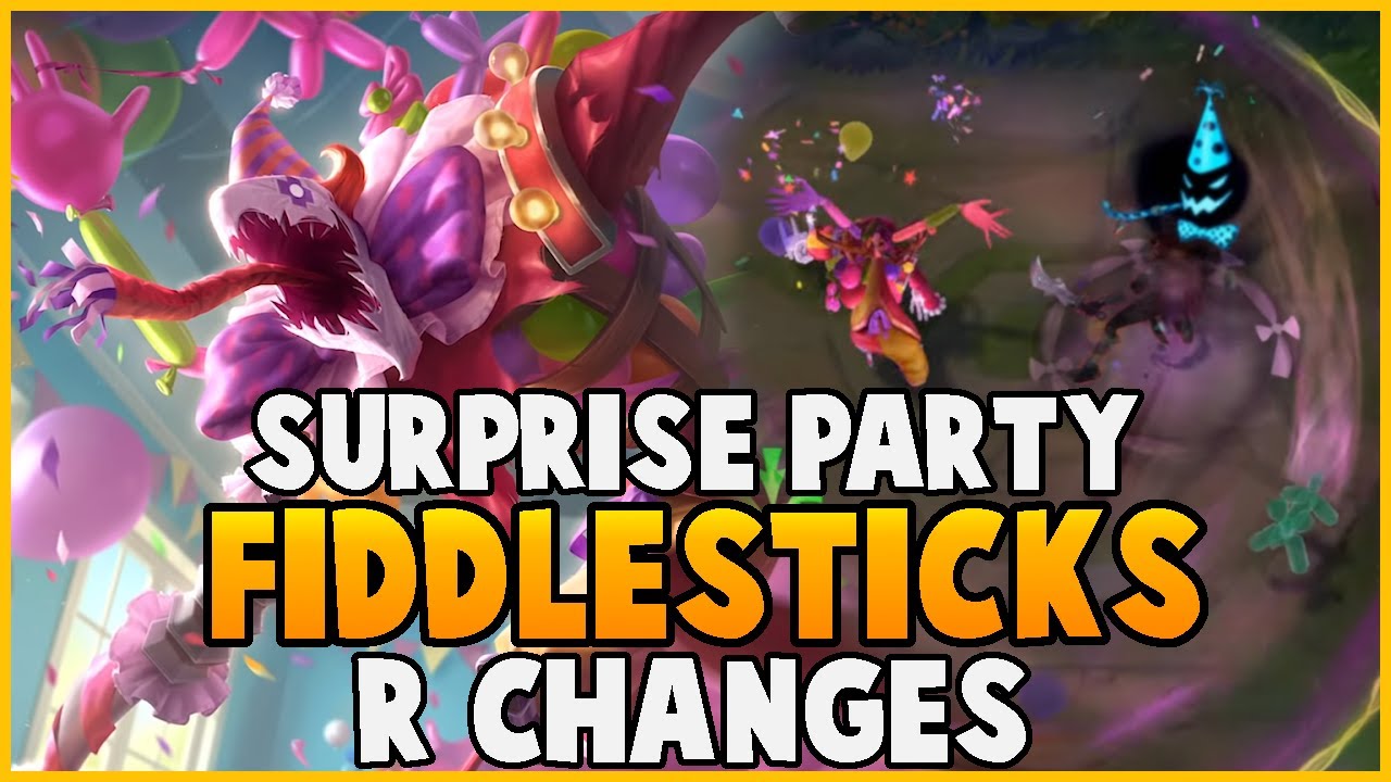 Surprise Party Fiddlesticks Skin - Ultimate Changes Preview (League of ...