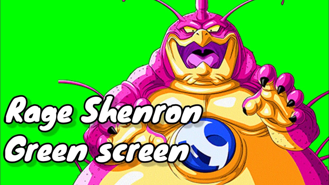 wu xing long (rage shenron) Green screen - YouTube