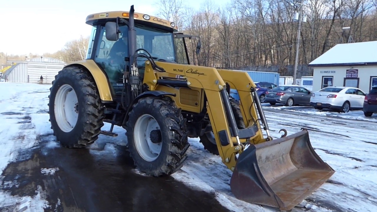 2007 Challenger MT465B Agricultural Tractor - TRO 0213191 - YouTube