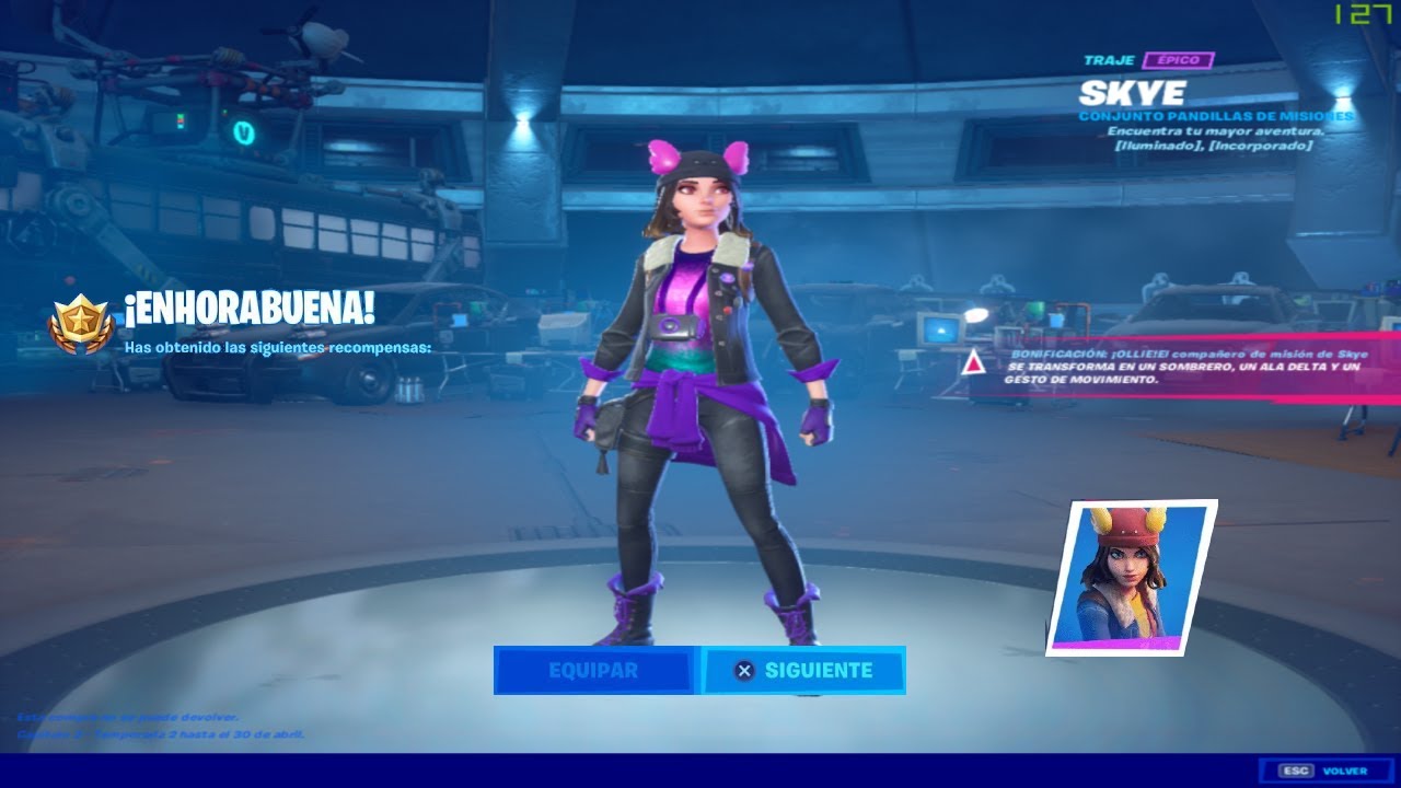 Como CONSEGUIR los ESTILOS *SOMBRA* y *ESPECTRO* Skin SKYE en FORTNITE ...