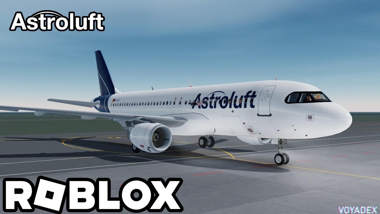 Roblox Astroluft Flight - Airbus A320 - YouTube