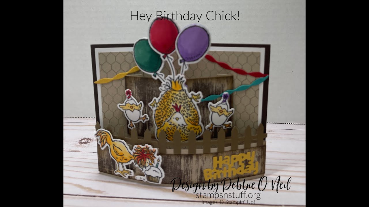 Hey Chick! More Chicks! Stampin’ Up! - YouTube