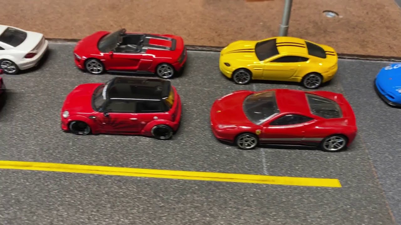 Small City Village 1 64 Huge Diorama and Diecast Scenes - YouTube