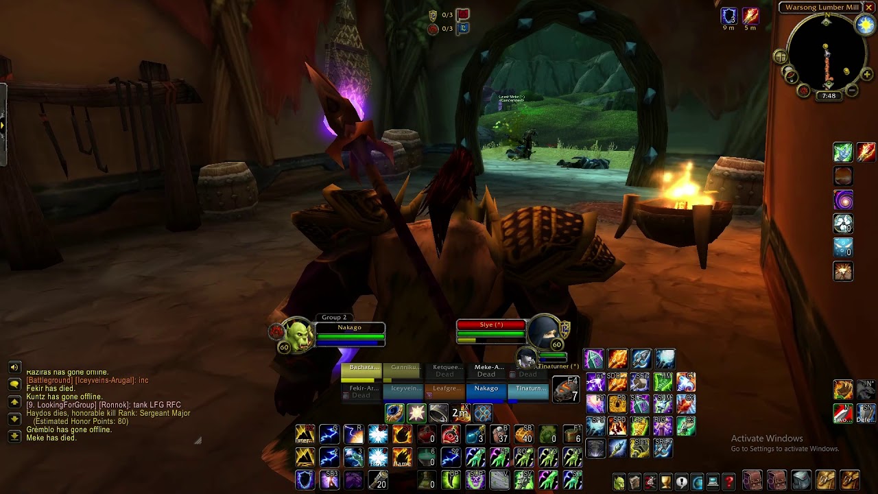 Classic wow elemental Shaman PVP - YouTube