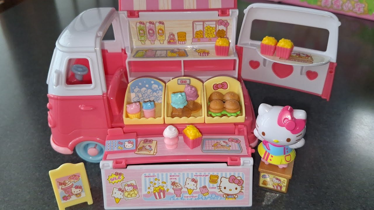 13 Minutes Satisfying Video with Unboxing Hello Kitty Van ~ASMR - YouTube