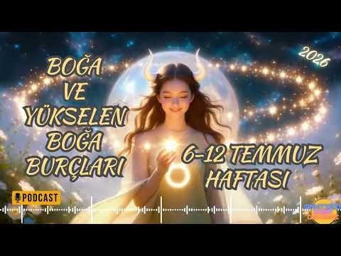 BOĞA Burcu 6-12 Temmuz Haftalık Yorum | İçsel Yüzleşme Vakti! ♉️