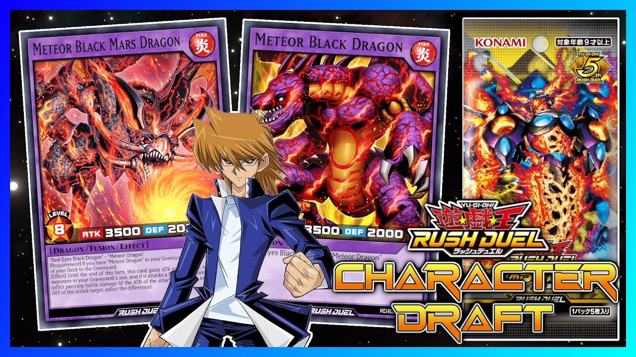 RED-EYES RETURNS!! | Rush Duel Character Draft 46 - YouTube