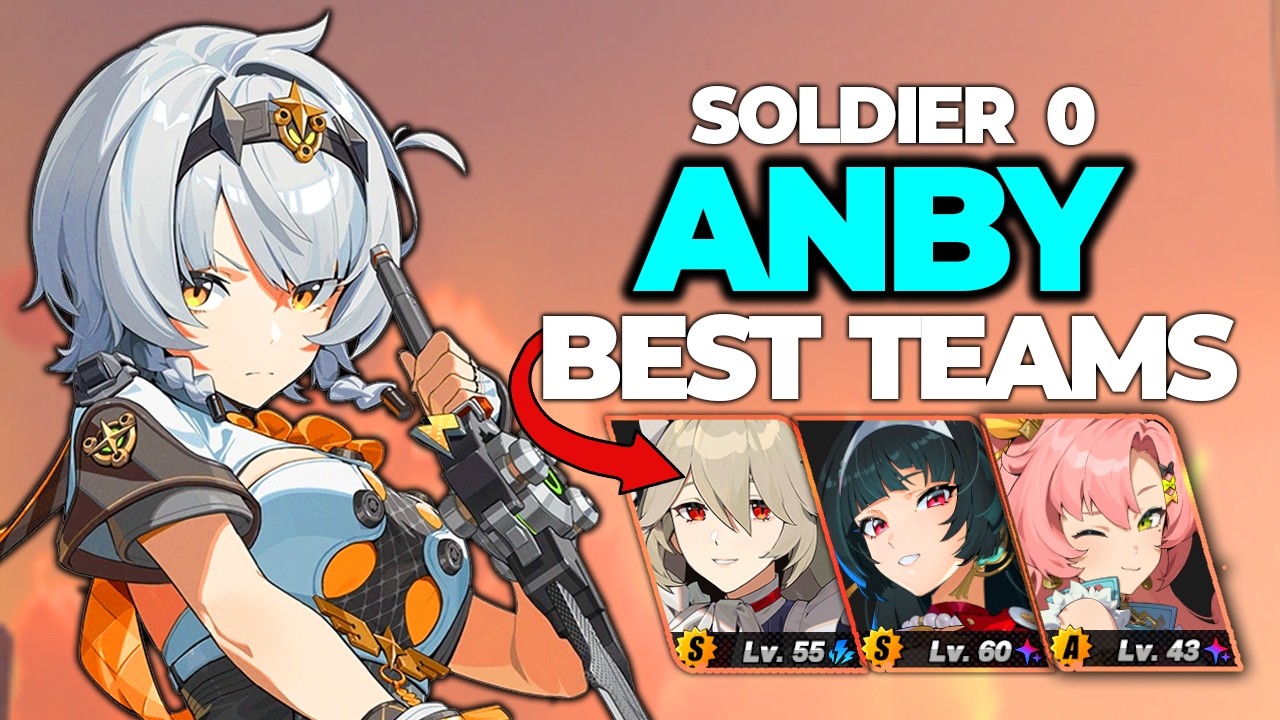 Soldier 0 Anby: BEST Teams Showcase (With F2P!) | ZZZ 1.6 Early Access ...