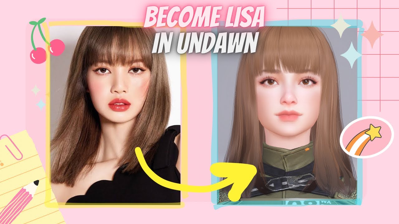 Become Lisa Blackpink in Undawn - Free Facelift Code - YouTube