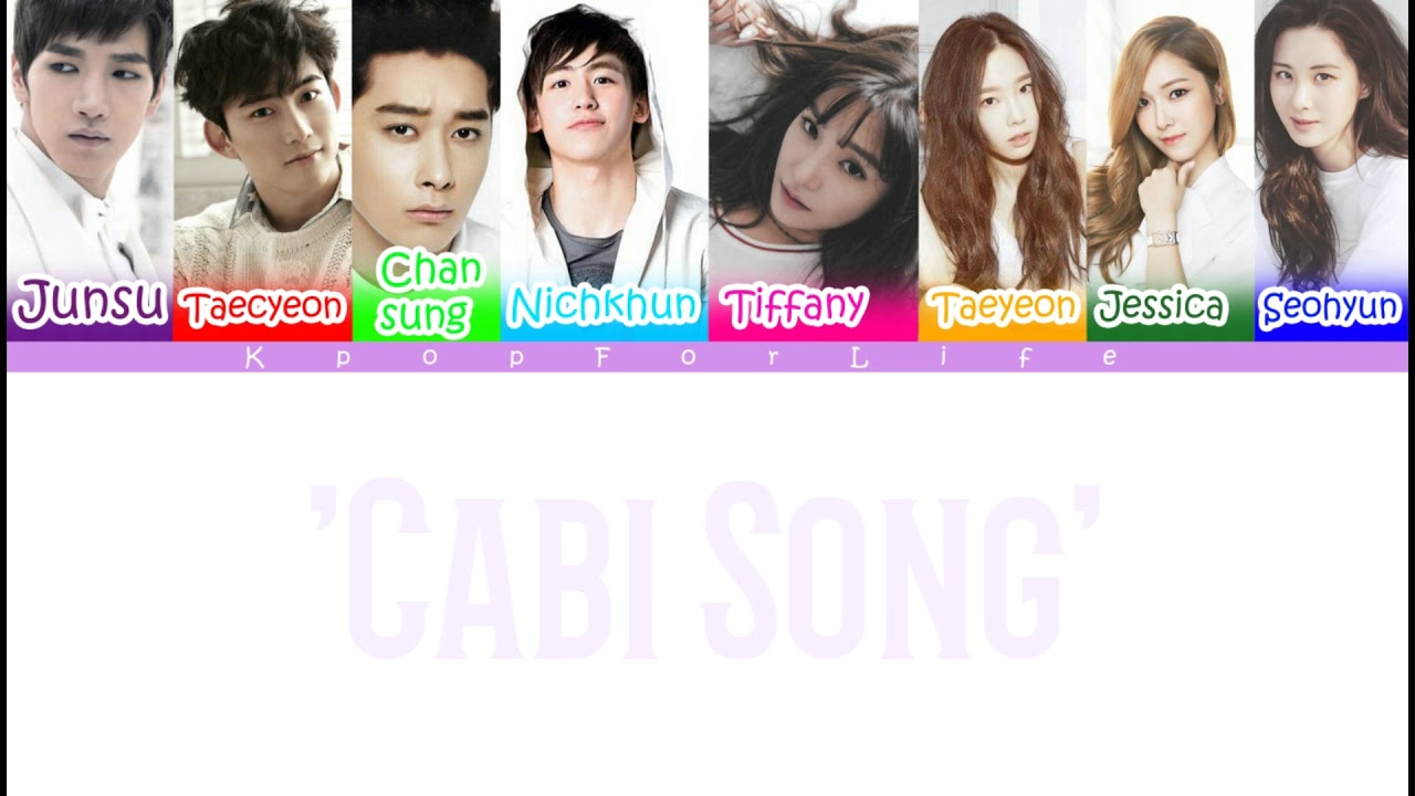 2pm & SNSD 'Cabi Song' Color Coded Lyrics [Han|Rom|Eng] - YouTube