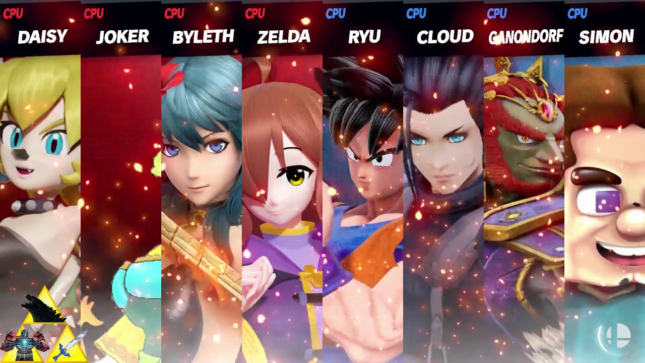 Smash Mods Ultimate: 8 Player Team battle 11/20/2020 - YouTube