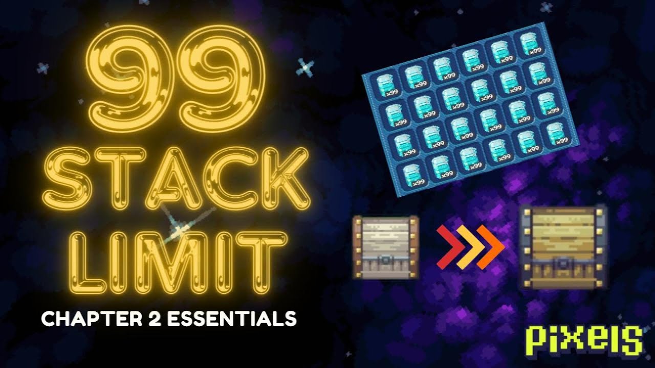 PIXELS︱HOW TO UPGRADE STORAGE CHESTS TO TIER 2 WITHOUT BREAKING THE 999 ...