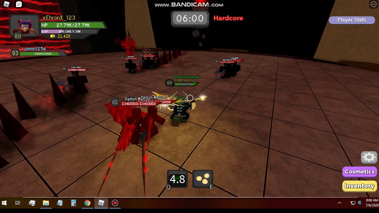 Dungeon Quest gameplay *The Underworld* - YouTube