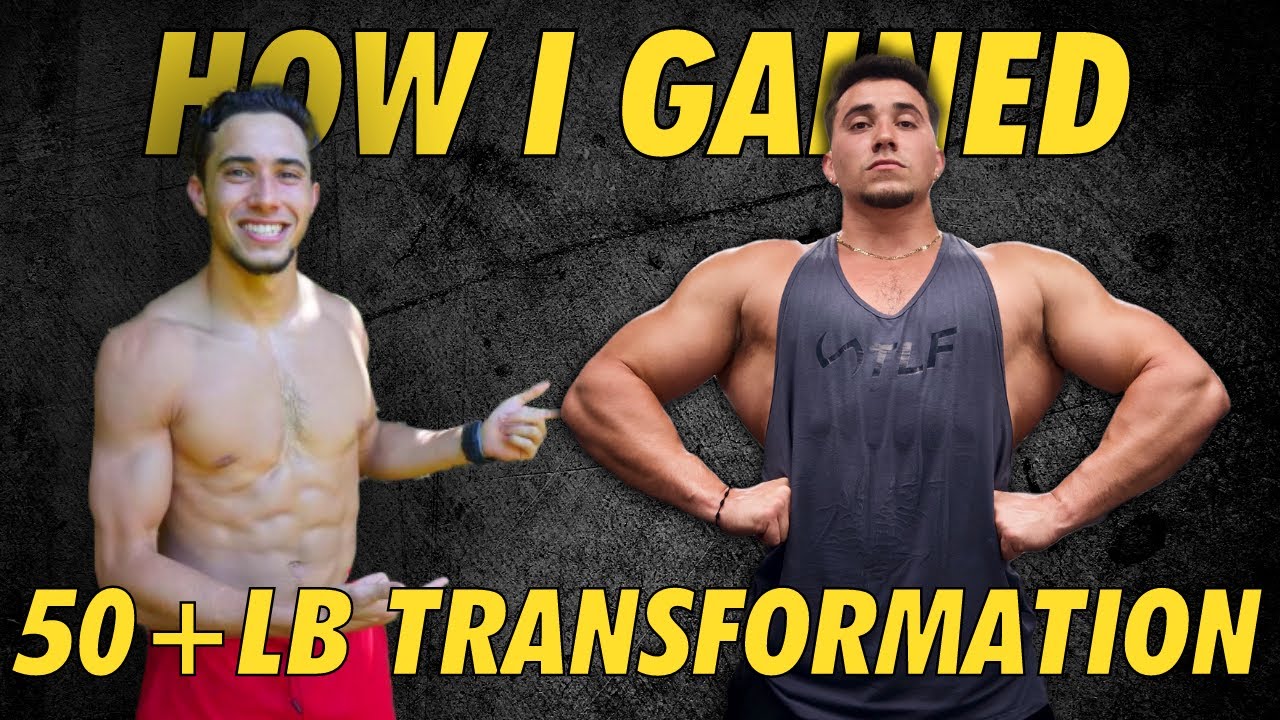 My 1 Year Natural Bulking Transformation - YouTube