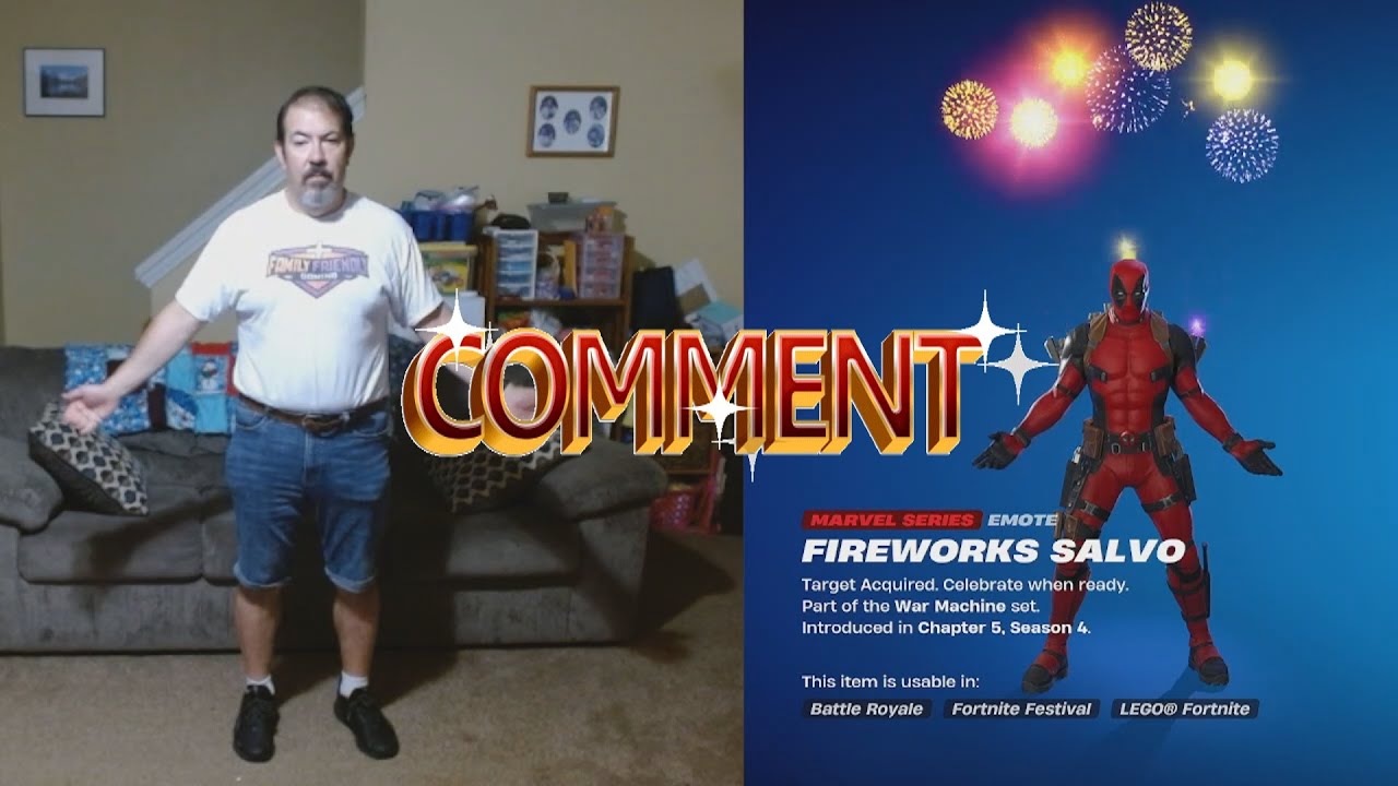 FFG Dance Fortnite Emotes Fireworks Salvo - YouTube