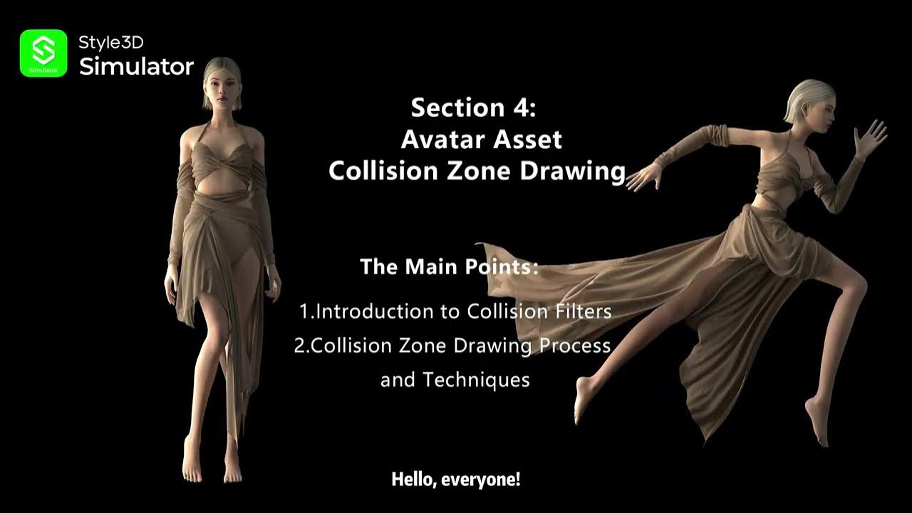 [Simulator Basic Tutorials]: Section 4. Avatar Asset Collision Zone Drawing - YouTube