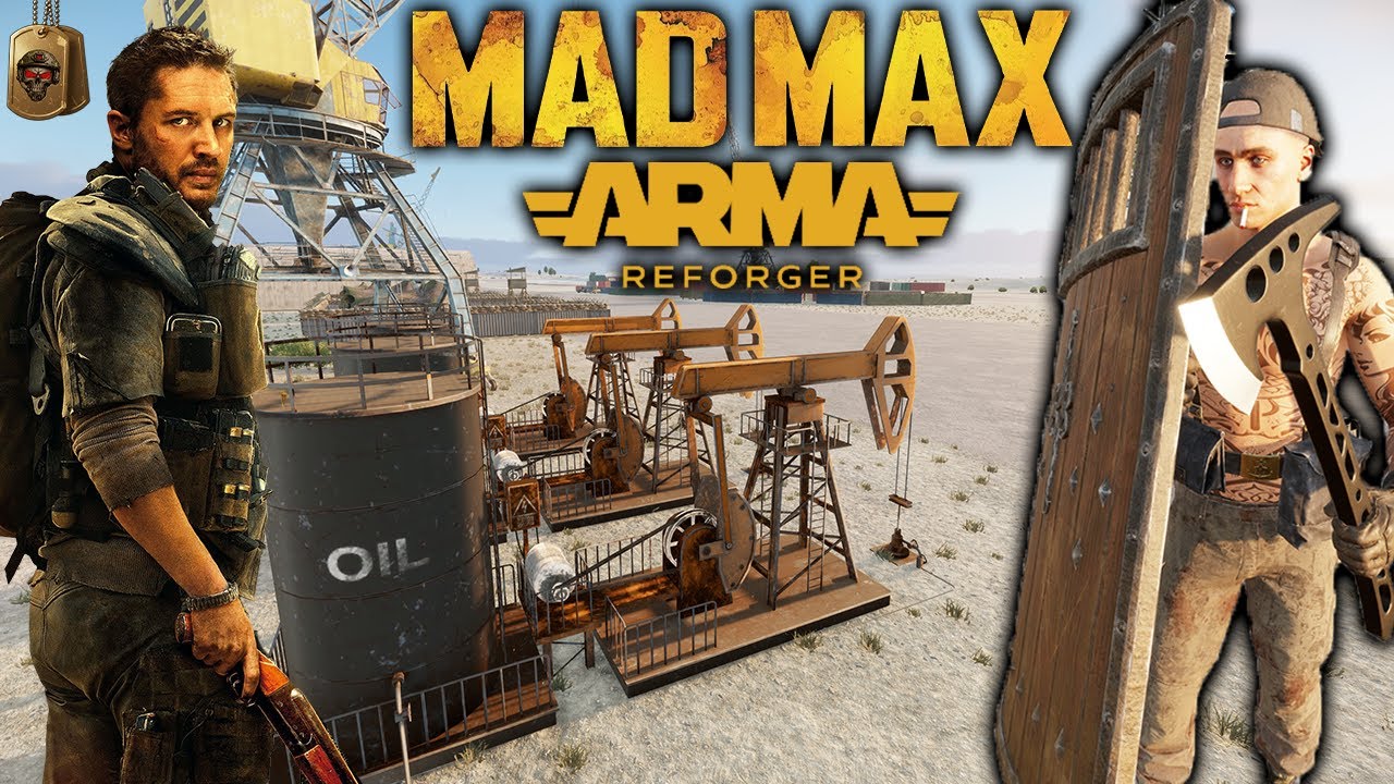 ARMA REFORGER | MAD MAX OPERATION | Outcasts Raid Bandit Strongholds ...