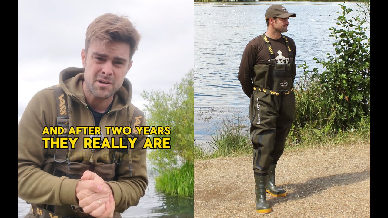 Vass-Tex 3300 Breathable Wader long term review by Carp Angler James ...