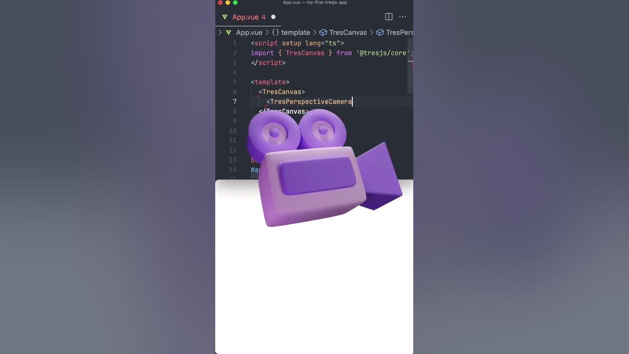 Use Tresjs To Add 3d To Your Vue Apps Coding 3d Threejs Vuejs Vue Youtube 9246