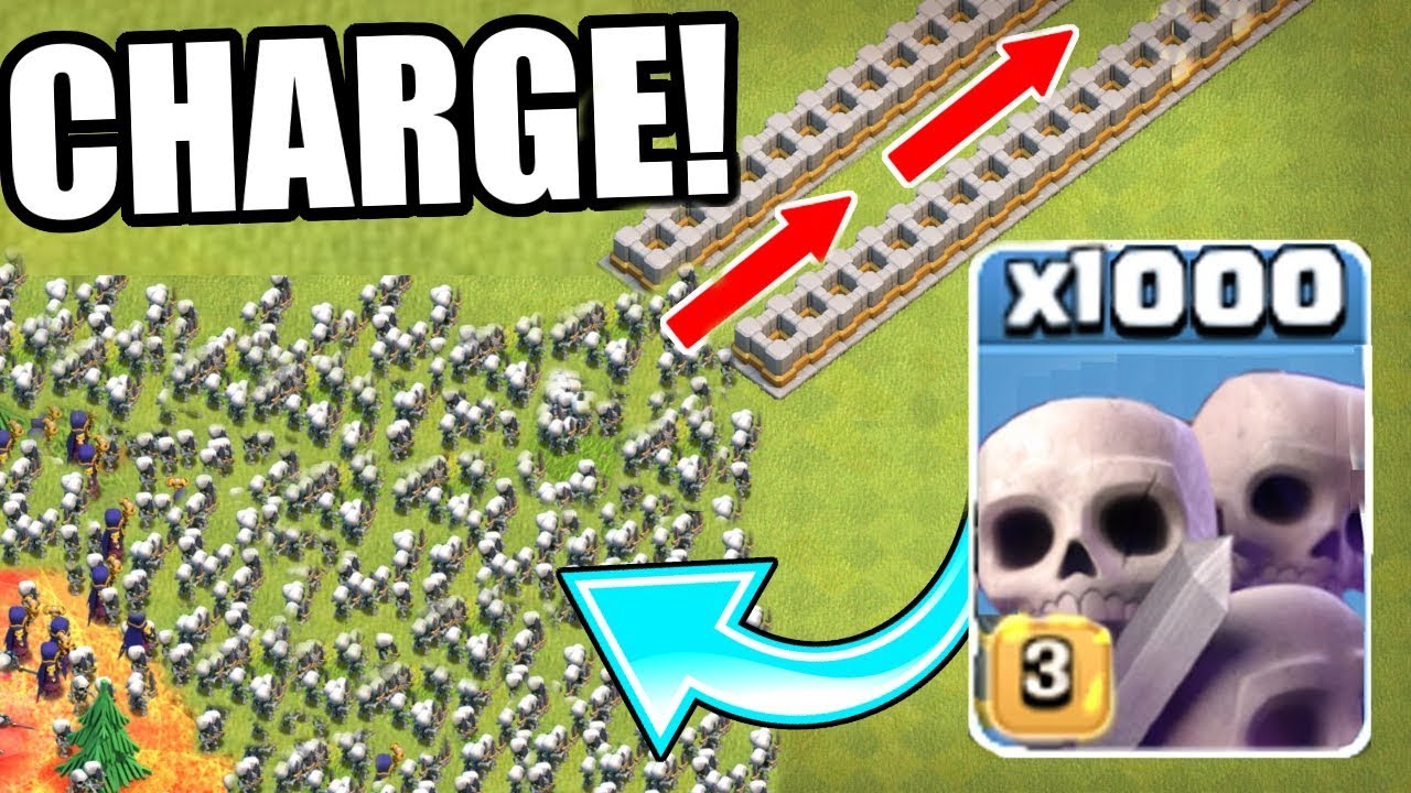 1000 SKELETONS SWARM THE NEVER ENDING SPIRAL!! WHAT HAPPENS NEXT ...
