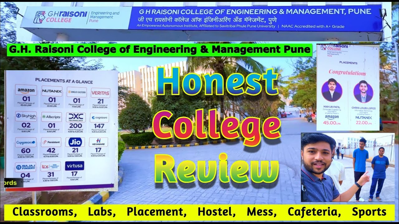 GH Raisoni College Pune Campus Tour | #college #tour #campustour # ...