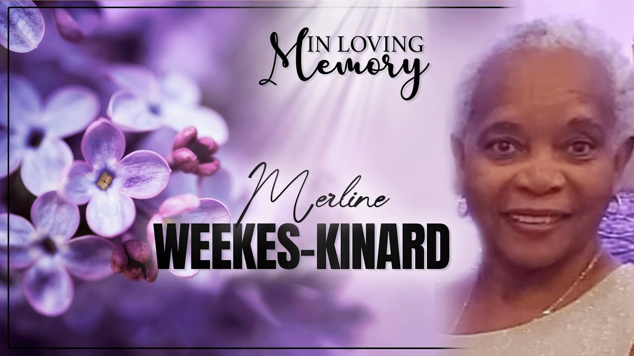 Celebrating the Life of Merline Weekes-Kinard - YouTube