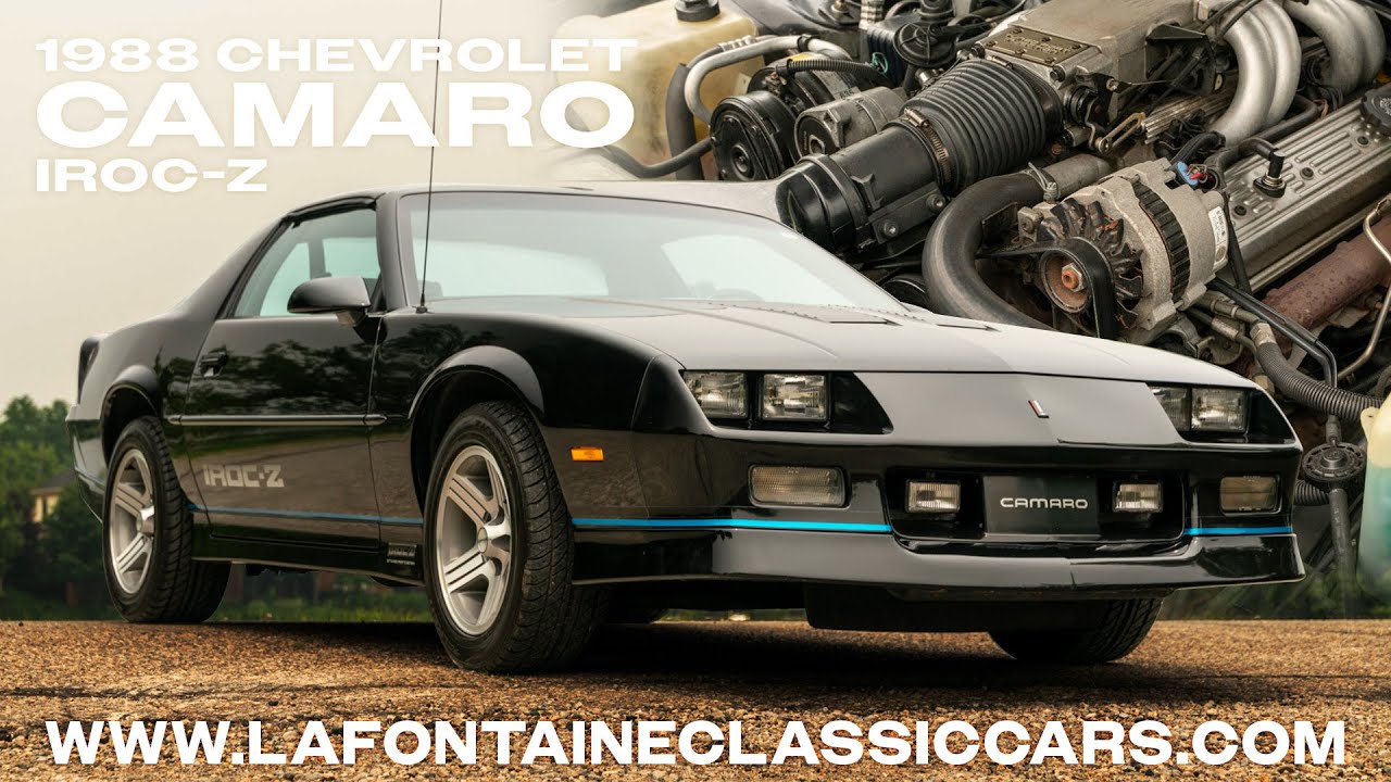 1988 IROC Z Camaro Driving/Walkaround - YouTube