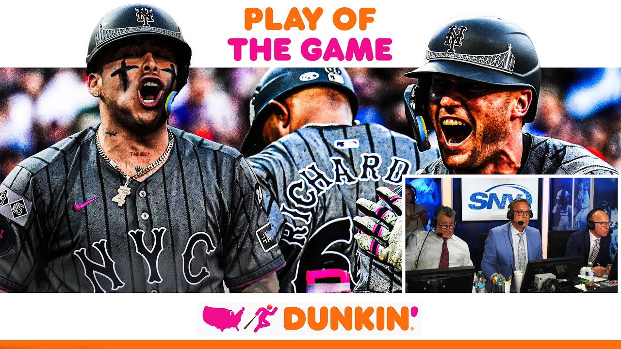 The SNY booth calls big hits from Brandon Nimmo & Francisco Alvarez as ...