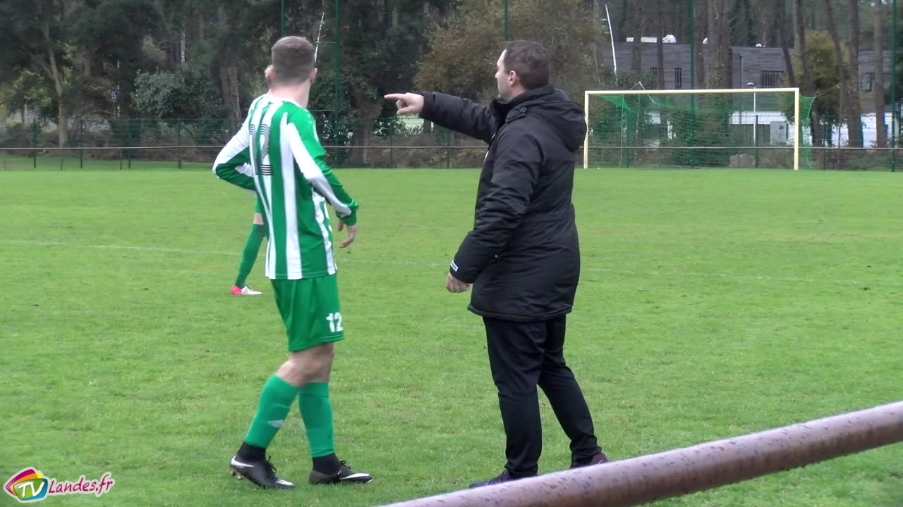 Foot : Labenne VS Lacajunte 2nde Mi temps - YouTube