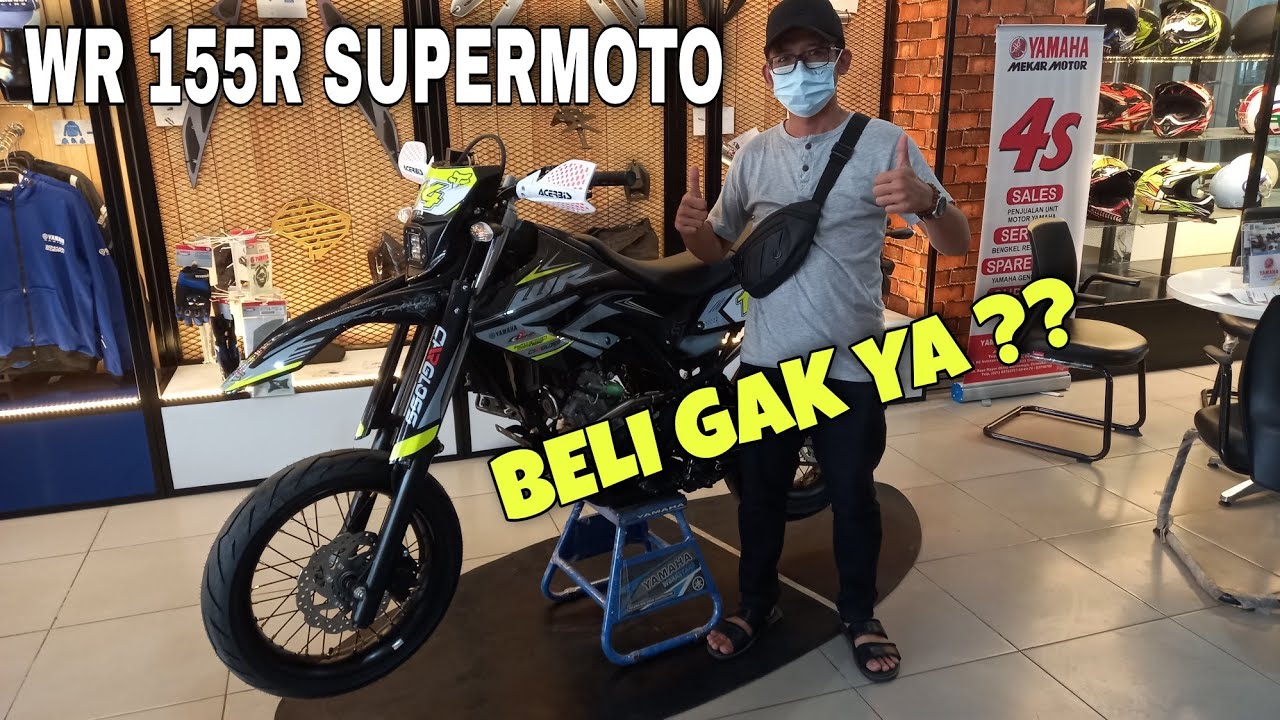REVIEW YAMAHA WR 155 R SUPERMOTO - CUMA NAMBAH DIKIT SIAP TRABAS ...