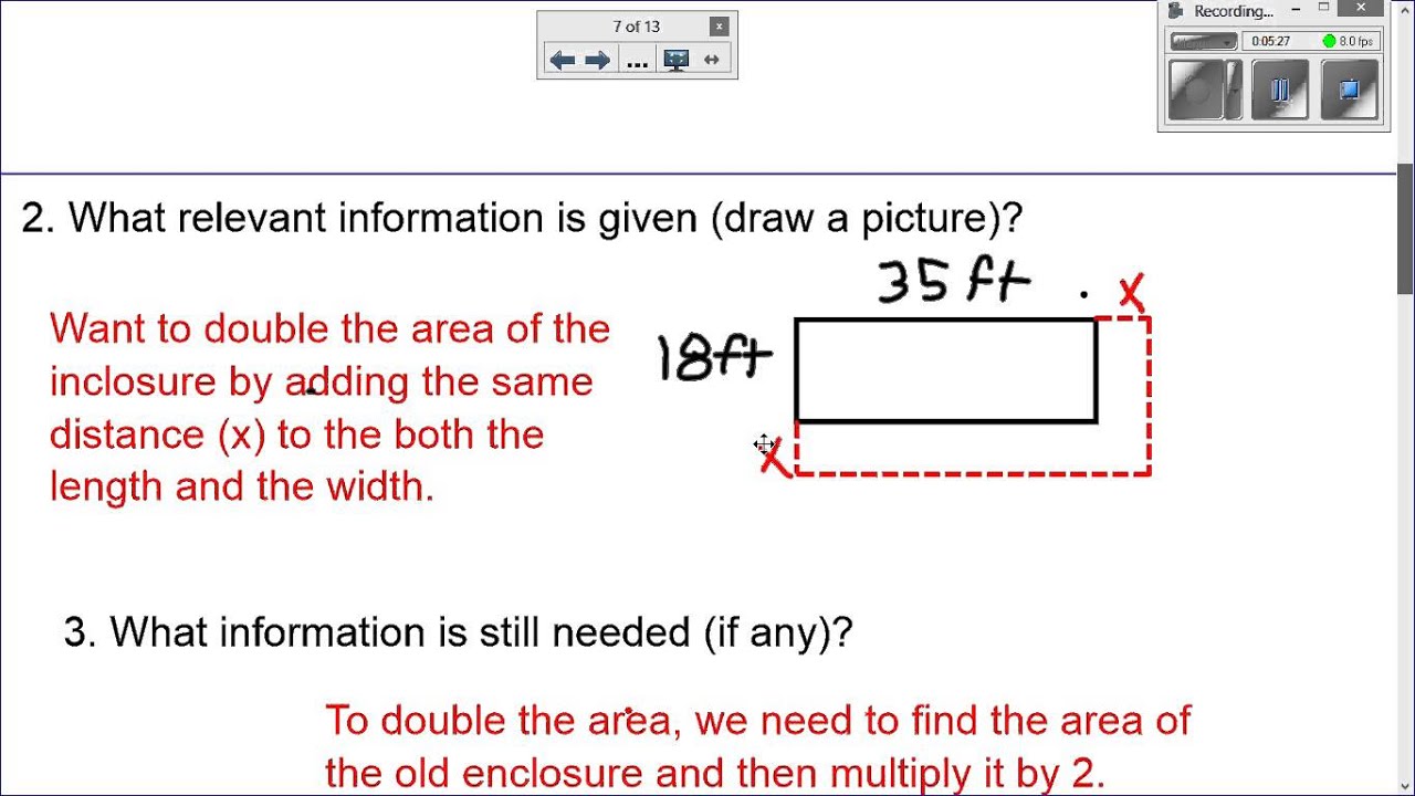 Math 3 Solving application problems 9 10 - YouTube