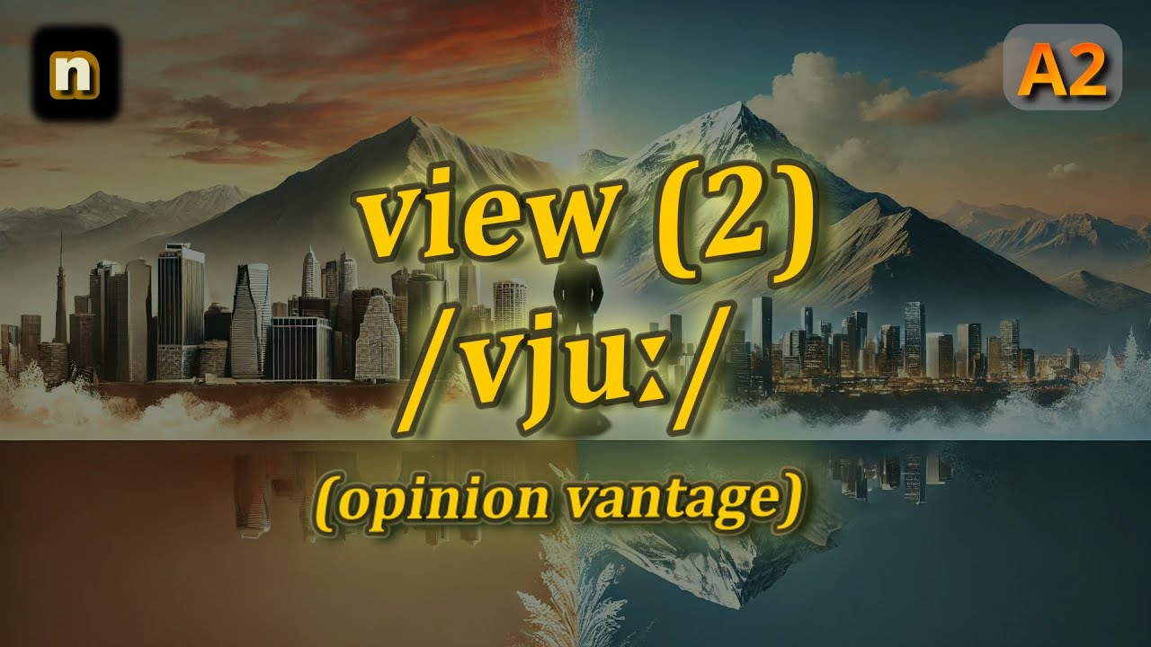 n View Meaning opinion Vantage With 5 Examples YouTube n View Meaning opinion Vantage With 5 Examples YouTube