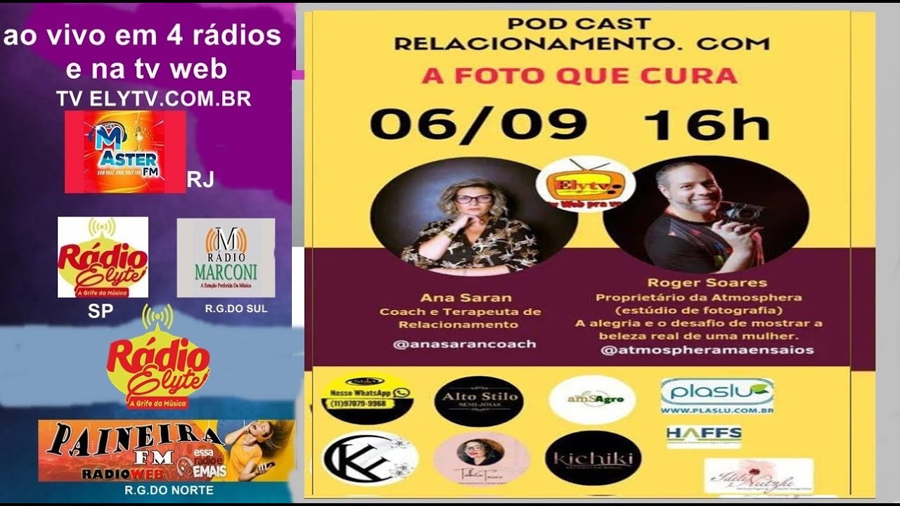 Podcast Relacionamento.com com o Fotógrafo Roger Soares - YouTube