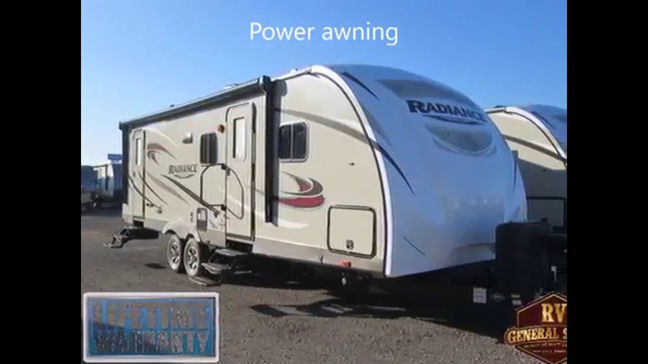 2016 Cruiser RV Radiance Touring R-28BHSS - YouTube