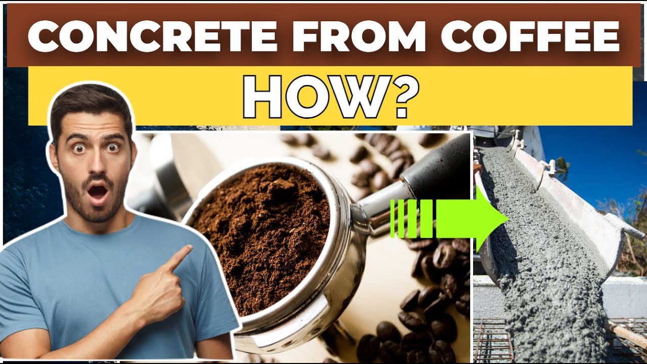 How Coffee Grounds Can Make Concrete Stronger! - YouTube