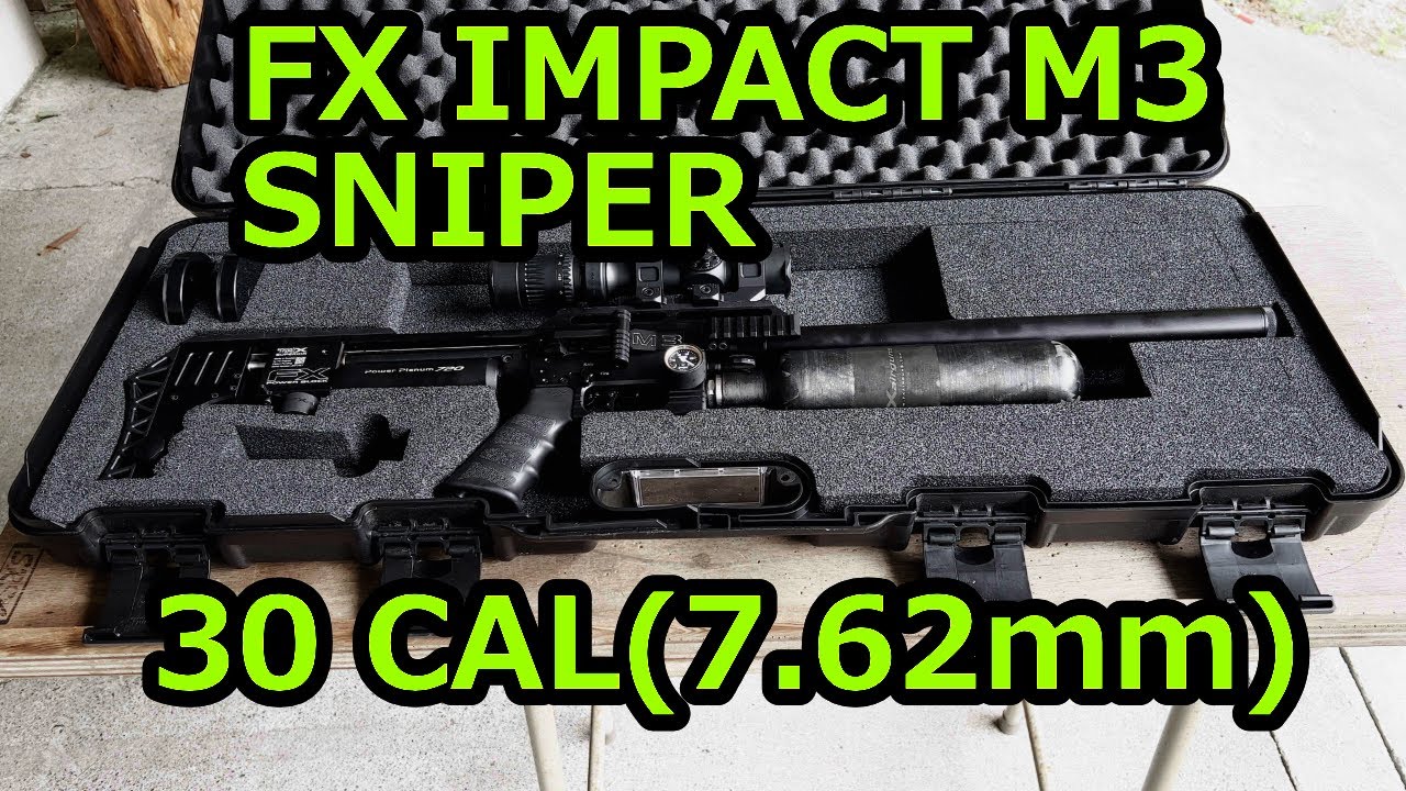 FX IMPACT M3 SNIPER 30CAL(7.62mm) - YouTube