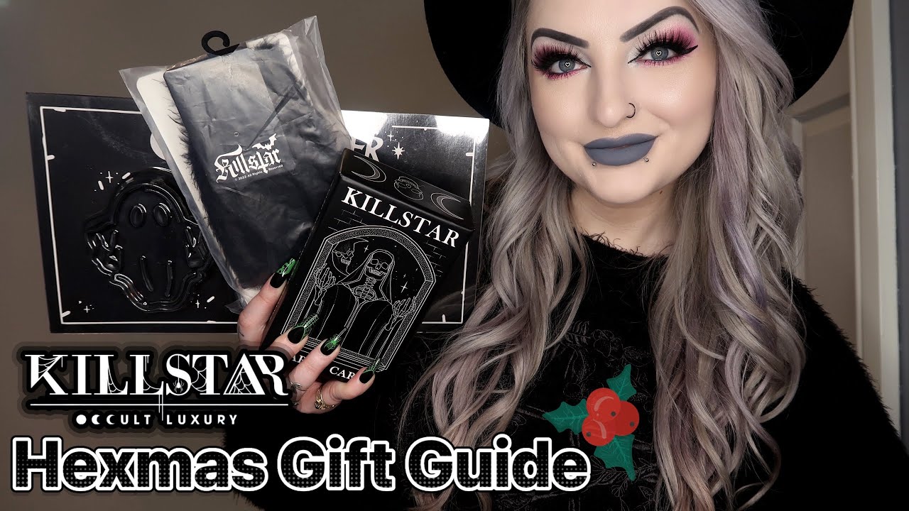 KILLSTAR Hexmas Gift Guide - Gothic & Alternative Christmas Ideas - LunaLily 2023 - YouTube