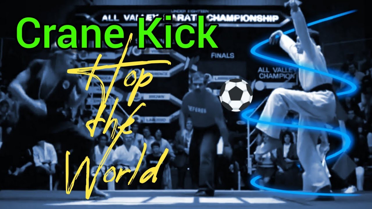 Crane Kick Hop The World Trick - Inspired by The Karate Kid & Cobra Kai ...