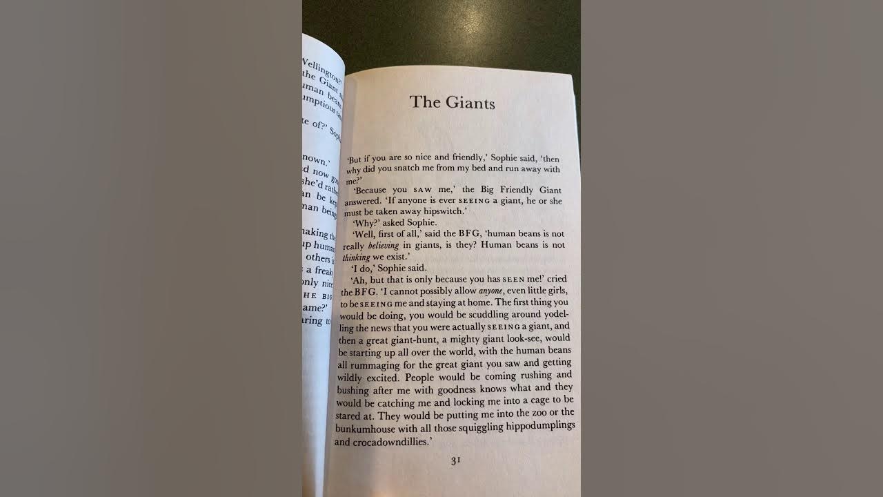 The BFG - Chapter 6 : Read-Aloud - YouTube