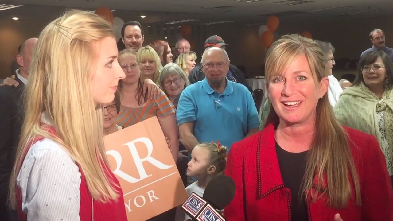 Marian Orr 1st Interview Following Cheyenne Mayoral Election Win - YouTube
