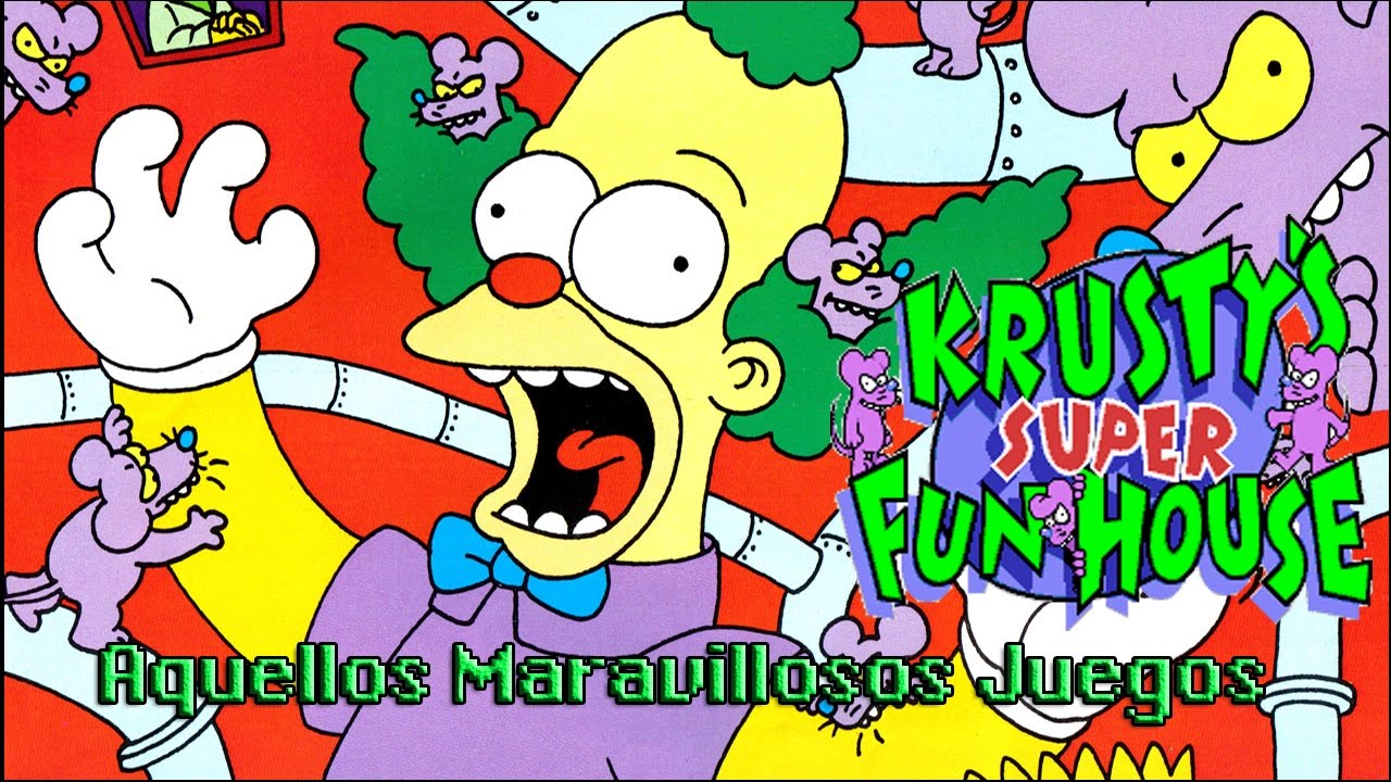 Krusty Super Fun House | Super Nintendo | AMJ #112 | Videojuegos Retro ...