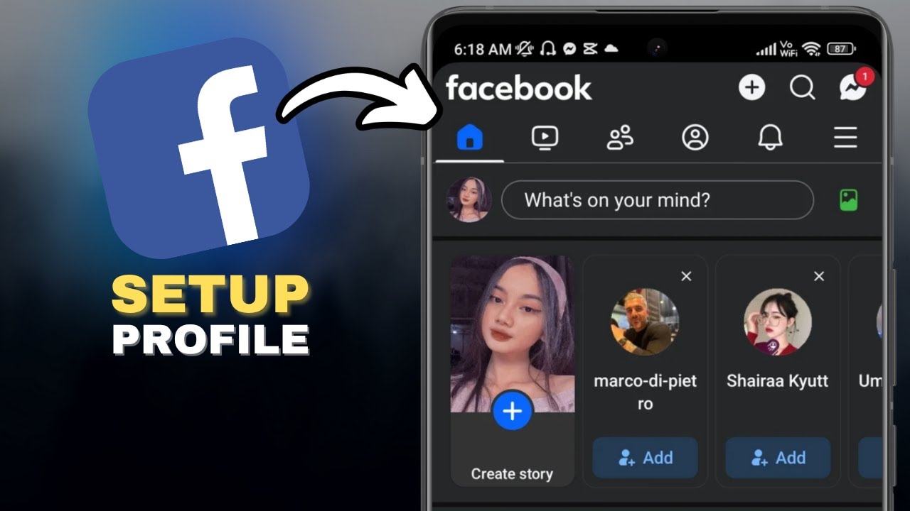 How to Set Up Your Facebook Profile in SECONDS! - YouTube