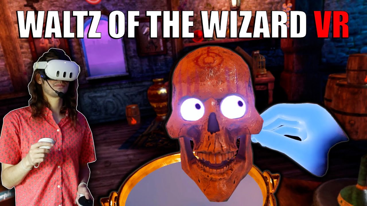 I Tortured a Talking Skull in Waltz of the Wizard VR - YouTube