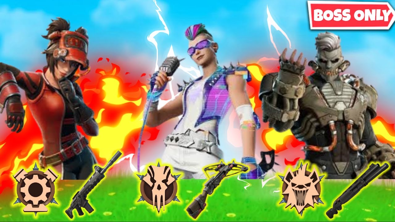 The *RANDOM* Boss Challenge In Fortnite! - YouTube