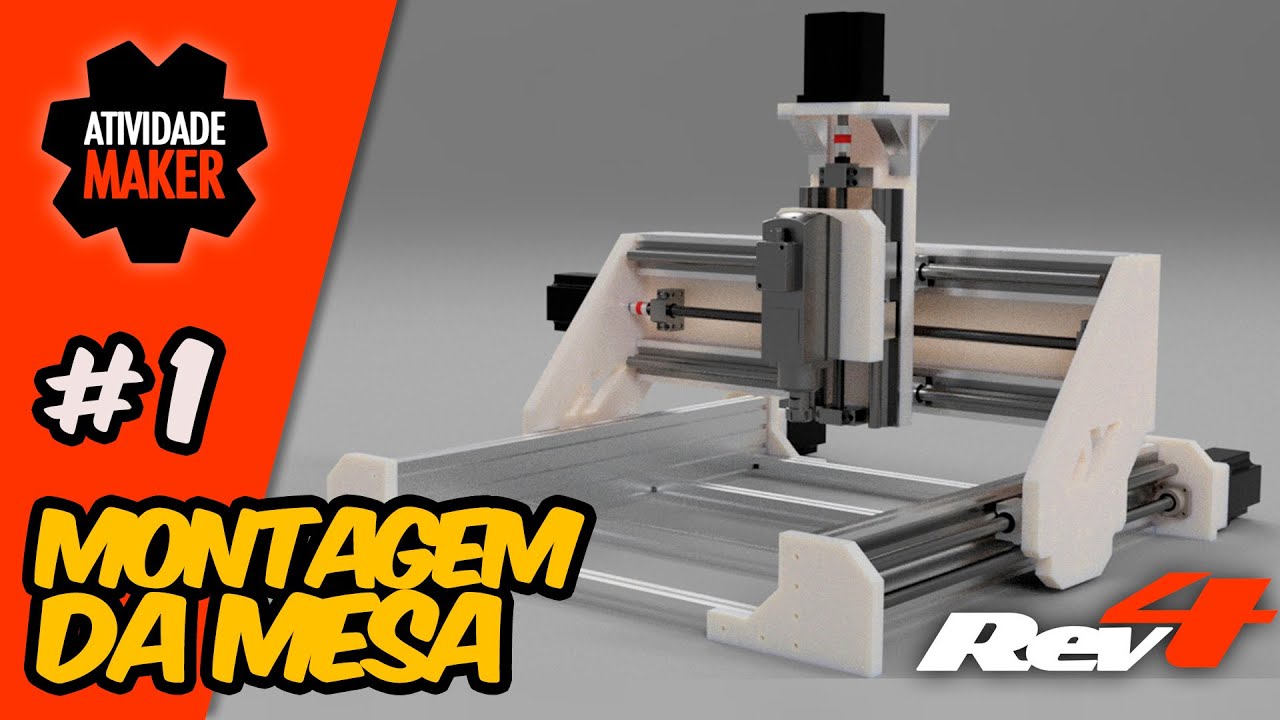 CNC Router Revolution 4 - Montagem da Mesa #1 - YouTube