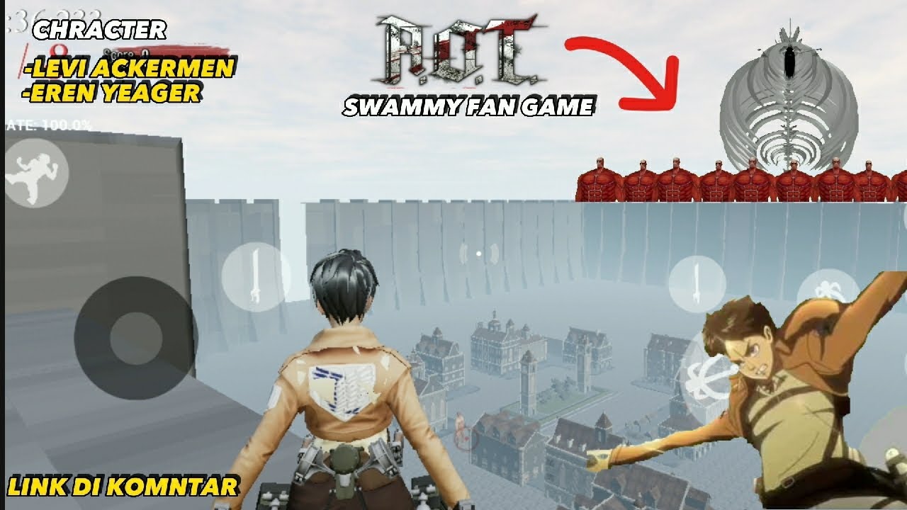 GAME AOT SWAMMY FAN GAME. TAMBAH KEREN CUY GAMENYA! ANDROID OFFLINE ...