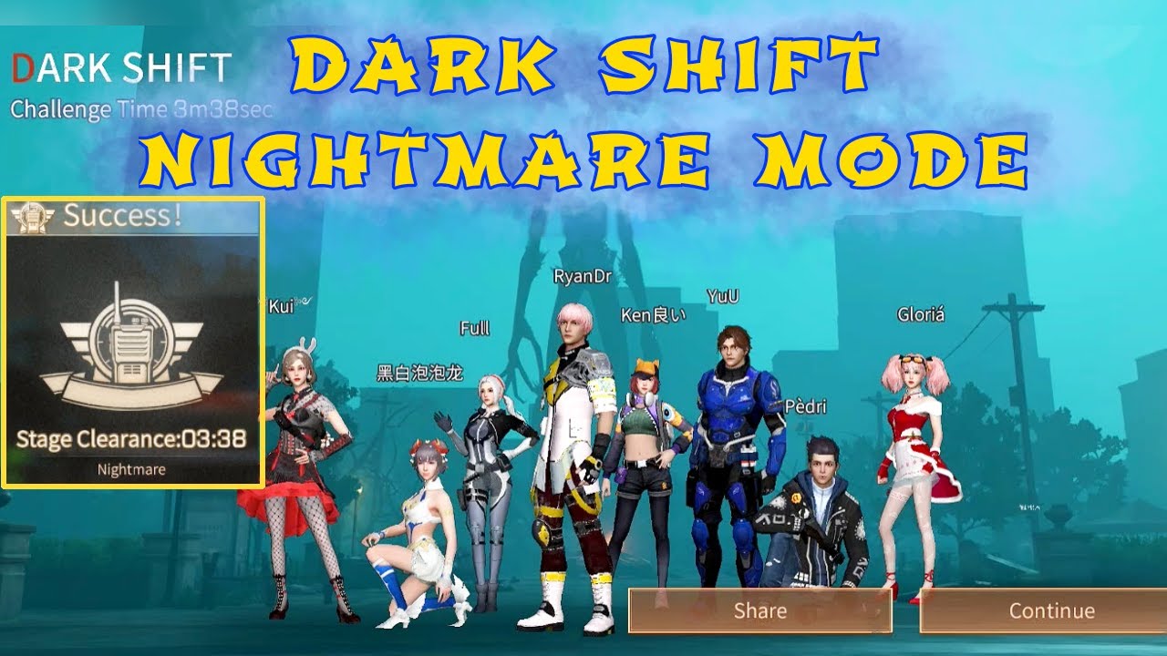 [New Mode] DARK SHIFT 3 Minutes Clearance! | LIFEAFTER - YouTube