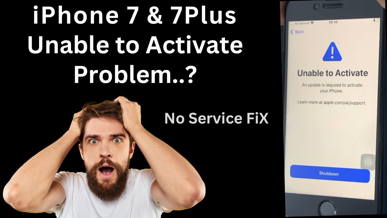 iPhone 7 and 7 Plus Stuck on Activation रिपैर 😰 कैसे करे ( Hello Screen ...